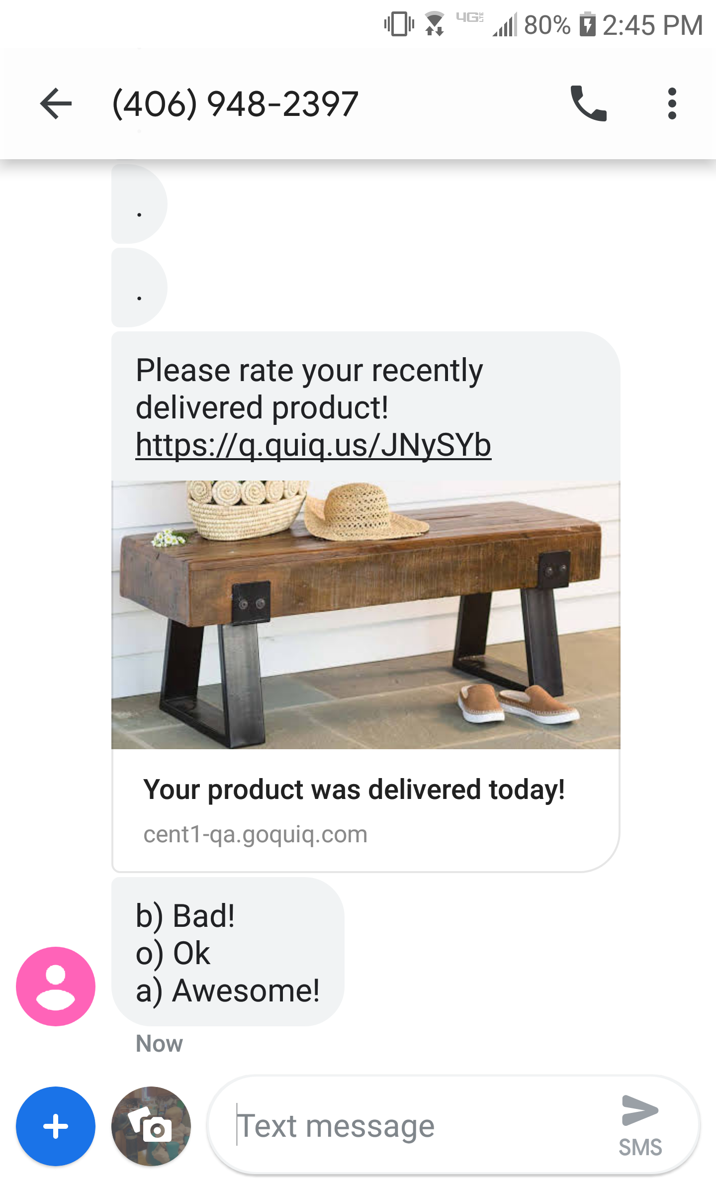 Quiq Rich Messaging Guide